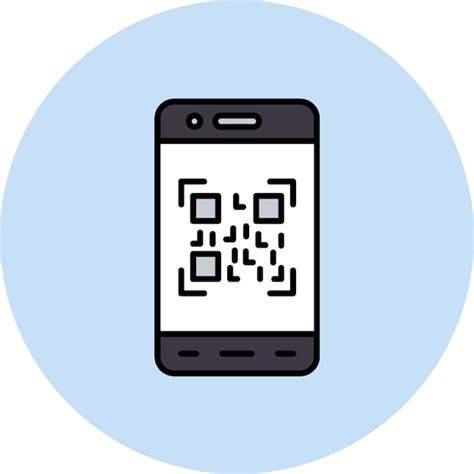 Premium Vector Mobile Qr Code Flat Illustration