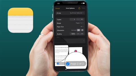 How To Convert Notes Into Pdf In Ios On Iphone And Ipad Youtube