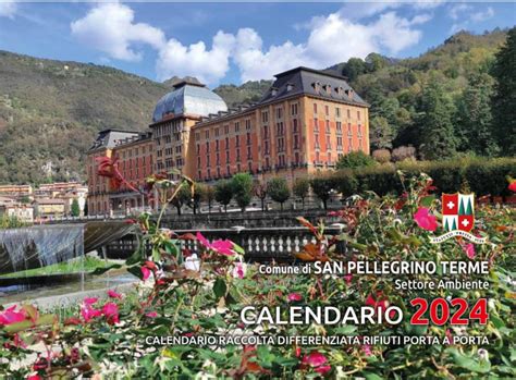 Calendario Raccolta Rifiuti Anno 2024 Comune Di San Pellegrino Terme