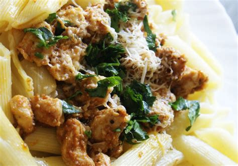 Makaron Z Kurczakiem I Pesto Doradcasmaku Pl