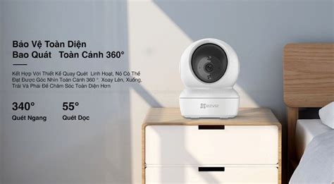 Camera Wifi Ezviz H C Mp Xoay