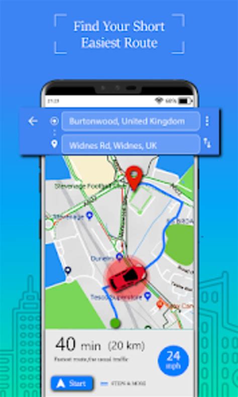 Android 용 Voice GPS Driving Route Maps 다운로드
