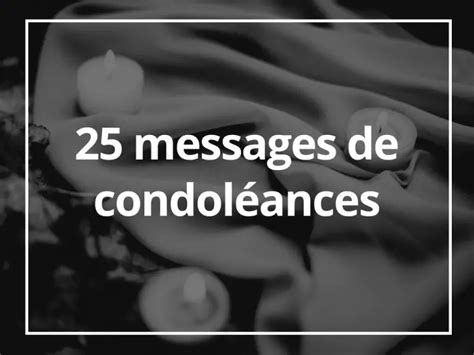 Message condoléance 25 messages de condoléaces Parler d Amour