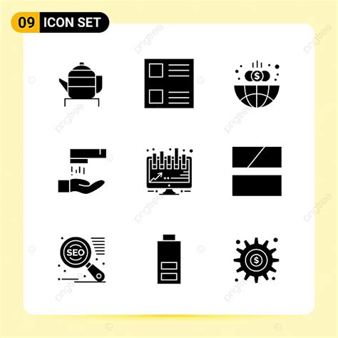 9 Creative Icons For Modern Website Design And Responsive Mobile Apps