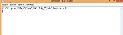 Compiler Java En Ligne De Commande Sur Windows Marclabs