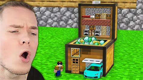 Ich BETRETE Das VERBOTENE KISTEN HAUS In Minecraft YouTube