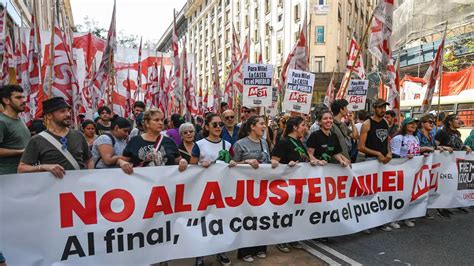 Todo apoio à greve geral na Argentina Centralidade do Trabalho