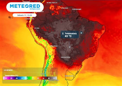 O Tempo No Fim De Semana No Brasil Inmet Emite Alerta De Muito Calor E