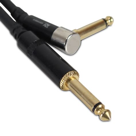 PD Connex Mono Male 6 35mm Jack To Right Angle 6 35mm Jack Cable 6m