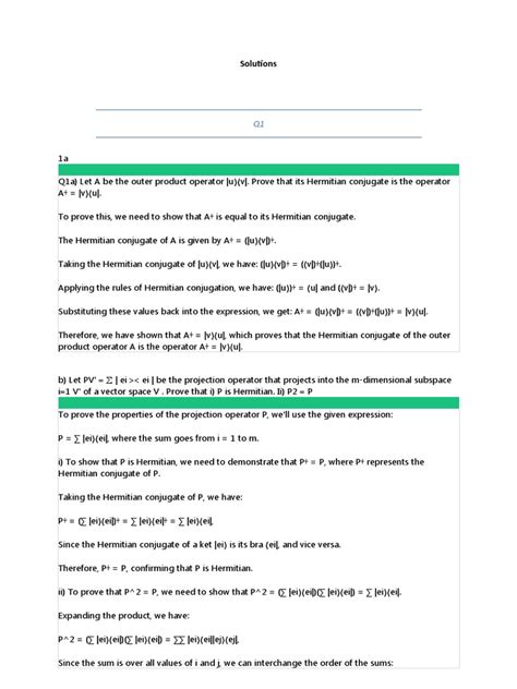 qm2 asign 1 pdf eigenvalues and eigenvectors applied mathematics