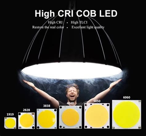 Ra95 Color Rendering Index High Cri Cob Led 150w 200w 300w 500w Led