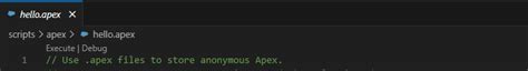 Vscode Execute Anonymous Apex With Button Love Improve Life