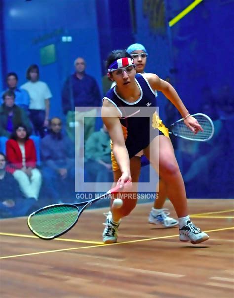 Trinity College Squash Super Star Amina Helal Gold Medal Impressions