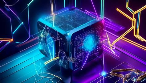 Premium Photo Communication Technology Cyber Security And Data