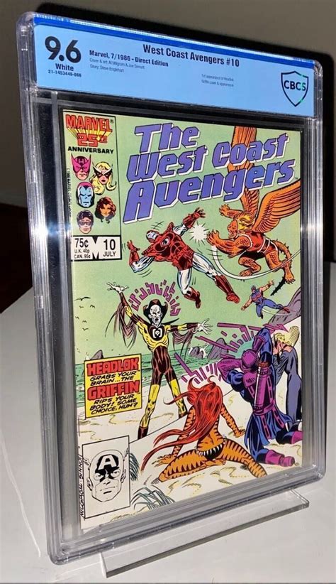 West Coast Avengers 10 Key 1st Appearance Of Headlok CBCS 9 6