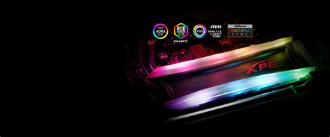 XPG ADATA SPECTRIX S40G RGB DISK PCI E 512GB NVME AS40G 512GT C