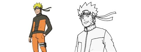 Comment dessiner Naruto Uzumaki Tutoriel étape par étape