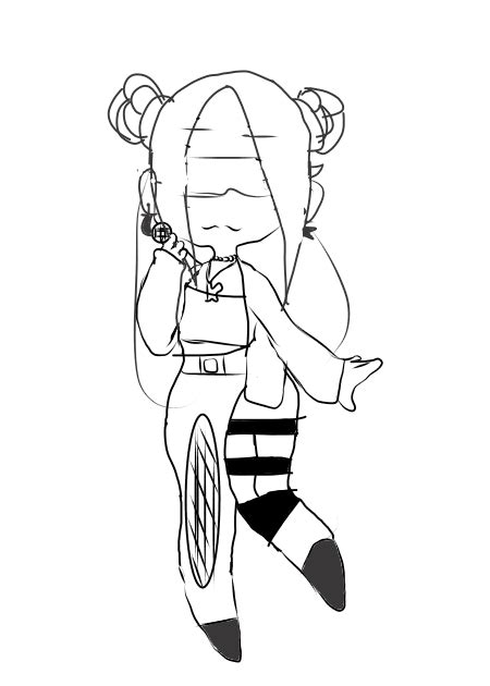 Drawing Funneh Coloring Page