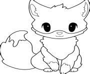 Coloriage Renard Imprimer Dessin Renard