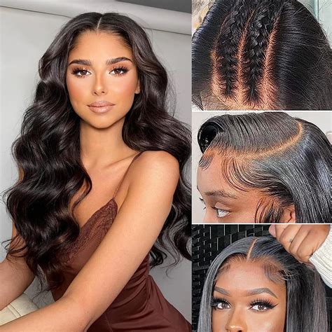 Amazon MEGALOOK Wear And Go Glueless Lace Front Wigs 200 Density