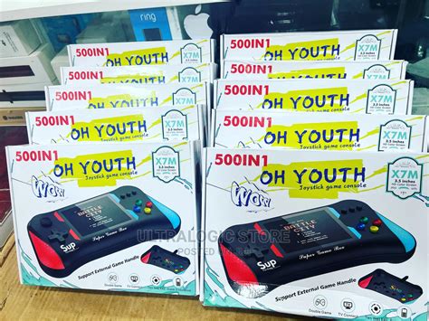 Wow Oh Youth Mini Game Handheld Game Console With 500 Games In Ikeja