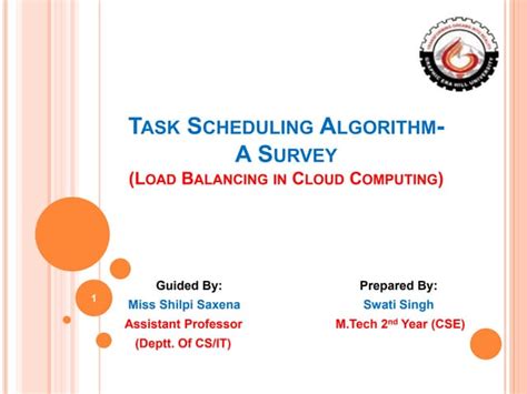 task scheduling survey in cloud computing ppt