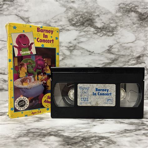 Barney In Concert Vhs Sing Along Grelly Usa