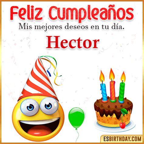 ºº Feliz Cumpleaños Hector 30 Tarjetas y