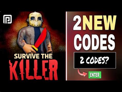 All New Survive The Killer Codes Roblox Survive The Killer