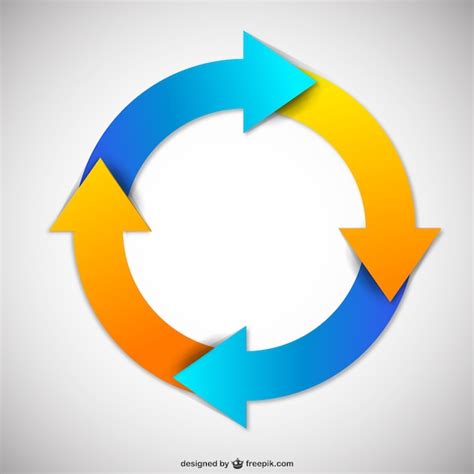 Flecha En Circulo Png