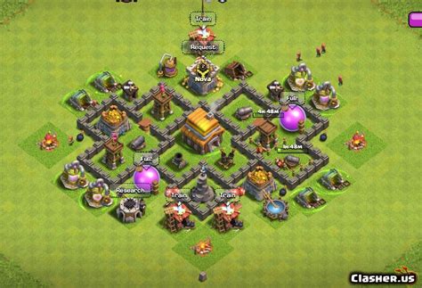 Town Hall Th War Trophy Base With Link Trophy