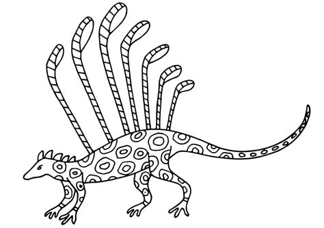 Free Printable Alebrijes Coloring Page Free Printable Coloring Pages