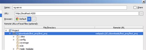 Debug Angular Cli Project IDEs Support IntelliJ Platform JetBrains
