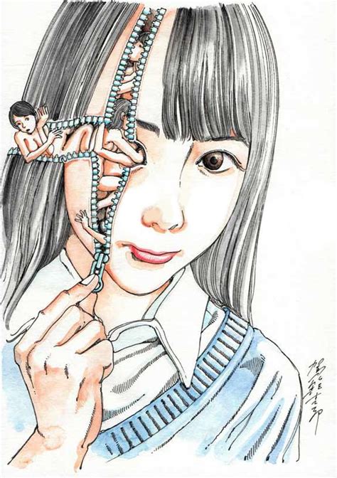 By Shintaro Kago Drawing Artist Manga Drawing Original Drawing