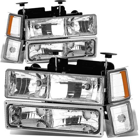 DNA MOTORING Conjunto De Faros Delanteros HL OH 8P C1094 CH AM