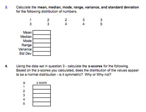 4 8 a find the mean median mode and standard c7c