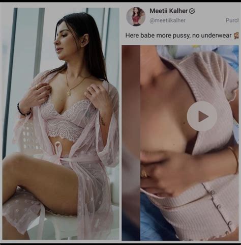 Most Wanted Insta Sensation Meetii Kolher All Nude And Fucking Pussy