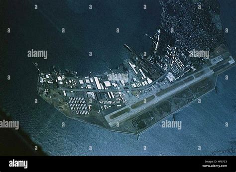 Naval Station Sangley Point Aerial C Stock Photo Alamy