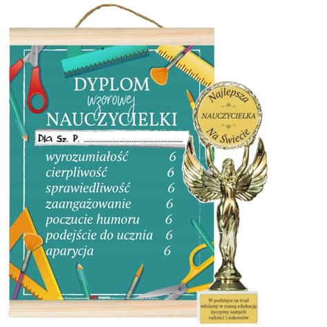 Prezent zestaw dla nauczycielki pani wychowawczyni na DZIEŃ NAUCZYCIELA