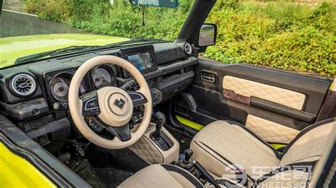 Modified Maruti Suzuki Jimny Sierra Convertible Is Apt At Bringing