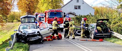 Wypadek drogowy na DW 103 Kamień Pomorski Komenda Powiatowa