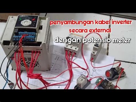 Cara Pemasangan Inverter Motor 3phase Secara External YouTube