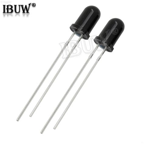 100PCS F3 F5 3MM 5MM 940nm LEDs Infrared Emitter And IR Receiver Diodes