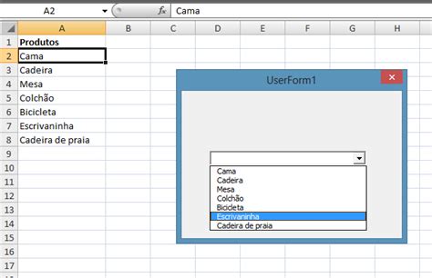 Como Inserir Uma Combobox No Excel Printable Templates Free