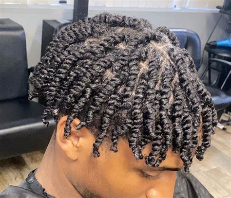 Two Strand Twists In 2024 Short Hair Twist Styles Haircuts For Curly