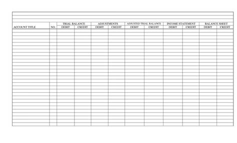 Free Accounting Worksheets Excel Spreadsheet Template Free Accounting