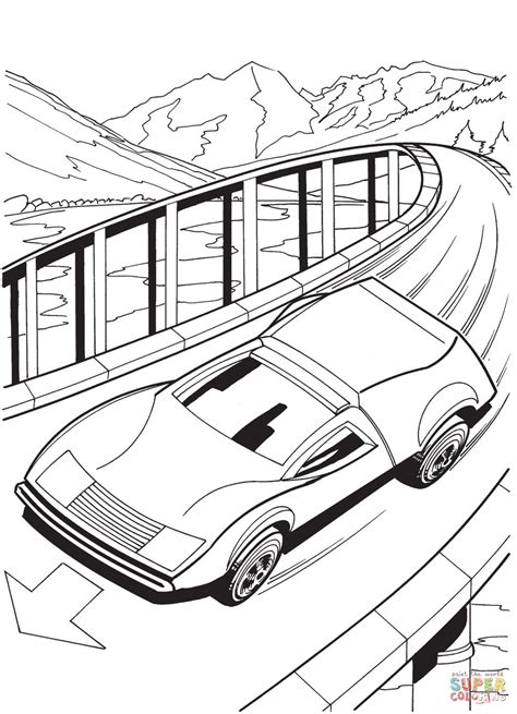 Desenho De Hot Wheels Para Colorir Desenhos Para Colorir E Imprimir