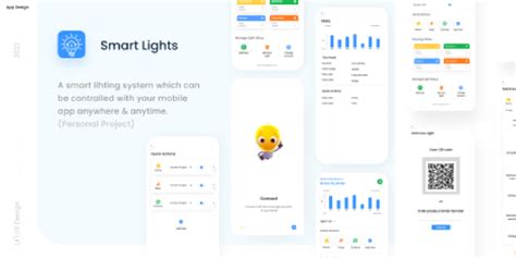 Smart Light App Ui Design Presentation Figma Community