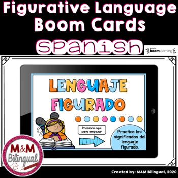 Figurative Language In SPANISH Boom Cards Lenguaje Figurado By MM