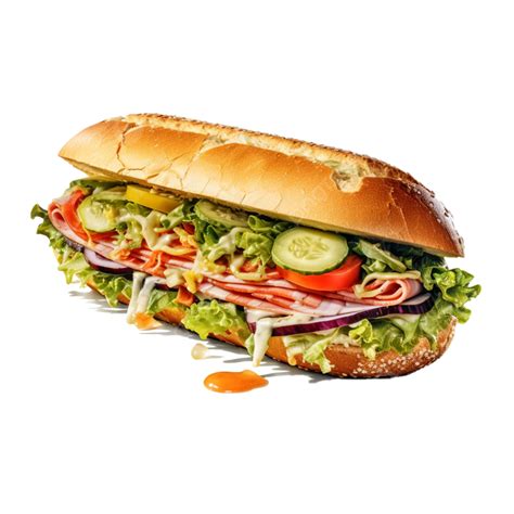Savoring The Submarine Sandwich Delight Submarine Sandwich Fast Food